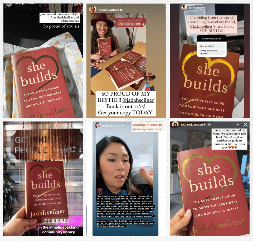 She Builds is OUT in the wild today! 💃🏽 - JADAH SELLNER MEDIA, INC